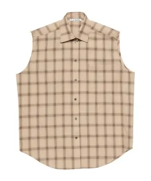 Acne Studios Checked Sleeveless Vest