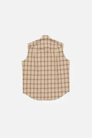 Acne Studios Checked Sleeveless Vest