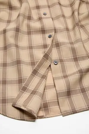 Acne Studios Checked Sleeveless Vest