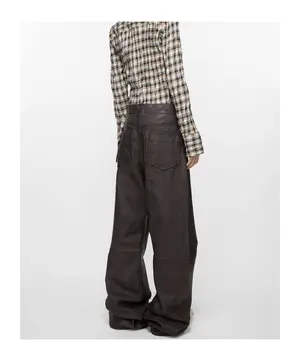 Acne Studios Leather Trousers