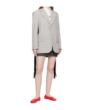 MAISON MARGIELA Gathered Ballet Flats