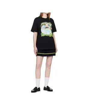 Casablanca Printed Graphic T-shirt