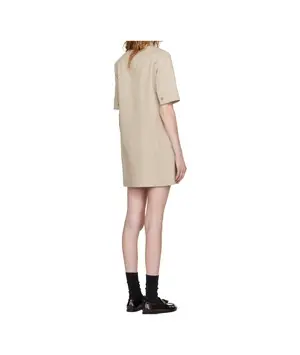 A.p.c. Short Sleeve Shirt Dress