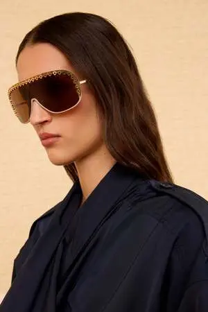 Ulla Johnson Lucien D Frame Sunglasses - Fawn