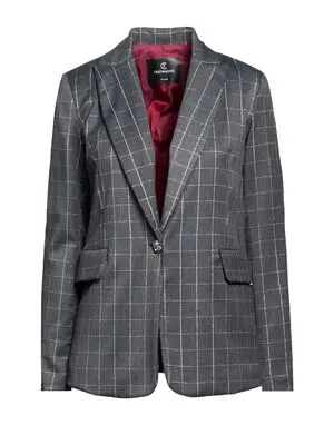 CRISTINAEFFE Single-breasted Checked Blazer