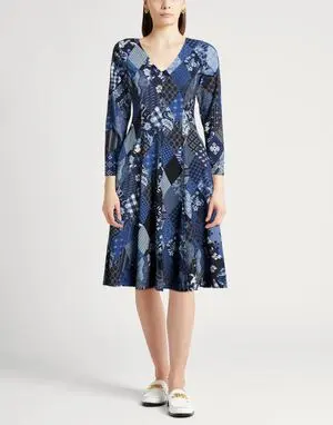 High Midi Dress Light Nylon Elastane