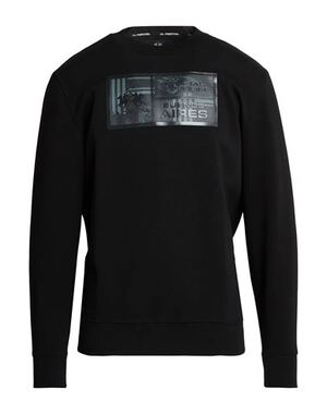 LA MARTINA Crewneck Sweatshirt With Logo Embellishment - Black