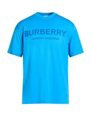 Burberry T-shirt Size Cotton, Elastane - Blue