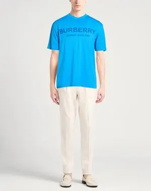 Burberry T-shirt Size Cotton, Elastane - Blue