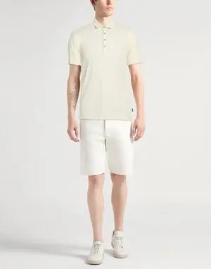 John Varvatos Polo Shirt Size Lyocell, Cotton