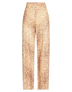 Zimmermann Leopard-print Gauze Pajama Pants - Orange