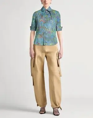 VIVIENNE WESTWOOD Cotton Shirt With Embroidered Logo