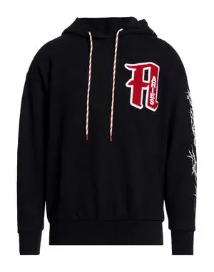 Aries Cotton Fleece Hoodie With Embroidered Logo