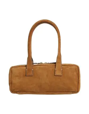 Staud Stuad Brown Suede Baguette Handbag