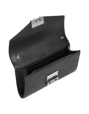 Karl Lagerfeld Embossed Leather Crossbody Bag
