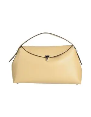 TOTEME Flap Bag In Pebbled Leather With Twist-lock Fastening