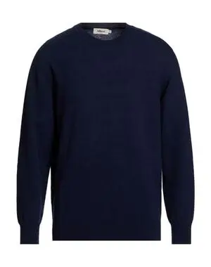 Altea Virgin Wool And Cashmere Sweater - Navy