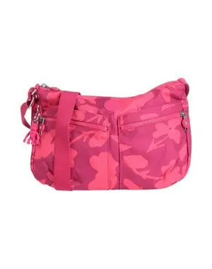 KIPLING Polyester Floral-print Crossbody Bag - Fuchsia