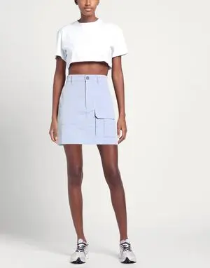 DEPARTMENT 5 Light Cotton Polyester Mini Skirt