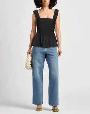 GANNI Peplum Top