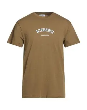 Iceberg T-shirt Size Cotton, Elastane - Green