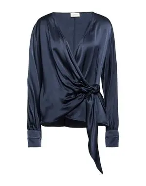 OTTOD'AME Long Sleeve Wrap Top