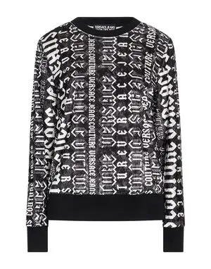 Versace Sweatshirt With All-over Logo Print