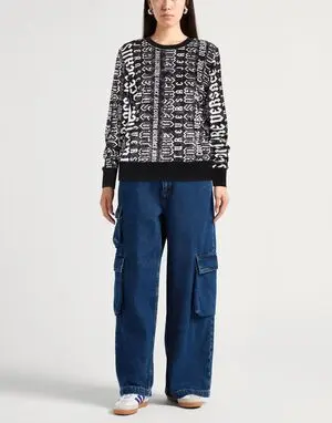 Versace Sweatshirt With All-over Logo Print
