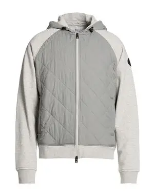 Woolrich Cotton And Polyester Blend Jacket With Hood - Grey