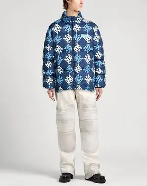 Amiri Puffer Down Jacket With Logo Print