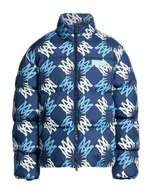Amiri Puffer Down Jacket With Logo Print