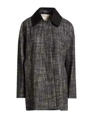 ALYSI Single-breasted Wool And Polyamide Coat