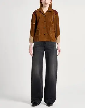 ARIZONA LOVE Suede Embellished Jacket