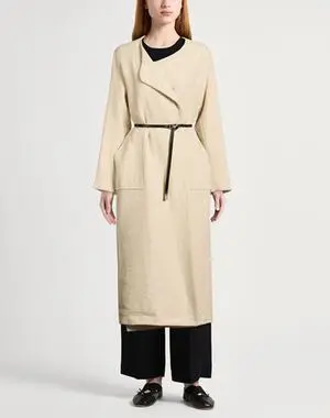 OTTOD'AME Virgin Wool And Linen Coat