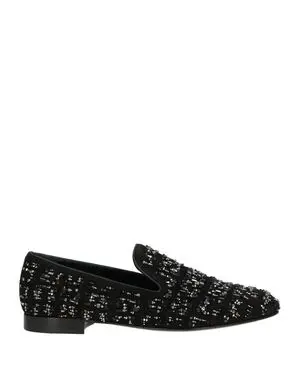Versace Leather Loafers With Appliqués