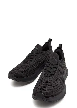 Apl Techloom Zipline Knit Sneakers - Black