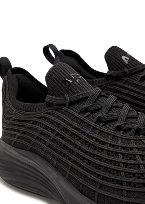 Apl Techloom Zipline Knit Sneakers - Black