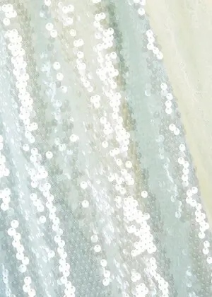 ROBERTA EINER Sequin-embellished Stretch-mesh Maxi Dress