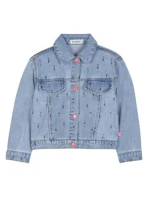 BILLIEBLUSH Embellished Denim Jacket