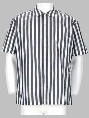 Brian Dales Striped Cotton Shirt - Multicolour