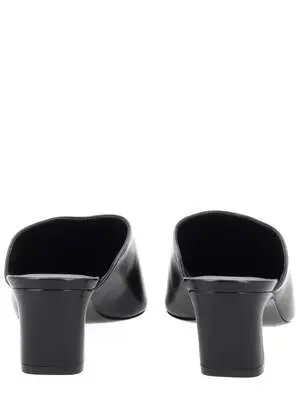 STUART WEITZMAN Stassi Heeled Mule - Black