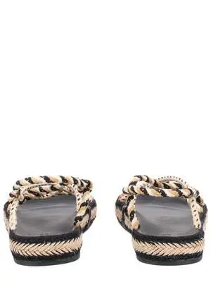 Isabel Marant Étoile Kitza Rope Sandals - Black