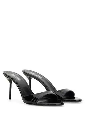 Paris Texas Lidia Mule With High Heel - Black