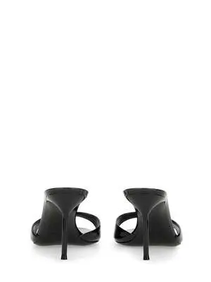 Paris Texas Lidia Mule With High Heel - Black
