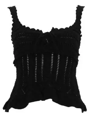 MARANT ETOILE Cropped Knit Top