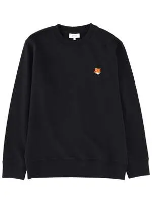 Maison Kitsuné Fox Head Cotton Sweatshirt