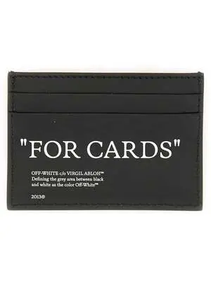 Off-White Portacarte 'quote