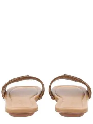 Hogan Flat Sandals - Brown