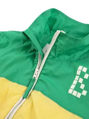 BOBO CHOSES Sporty Jacket With Color Blocking And Logo Detail