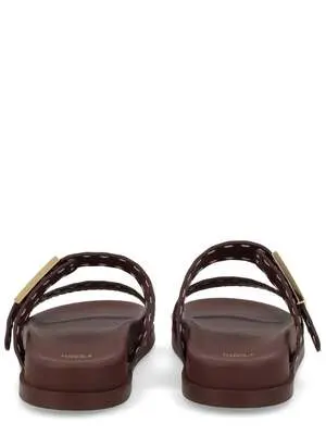 Fendi Calf Leather Slides